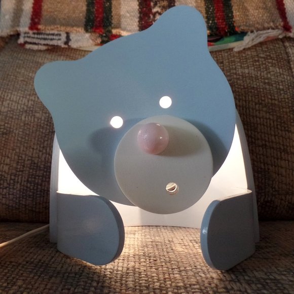 BOGO France | Accents | Vintage Childrens Teddy Bear Lamp Bogo France ...